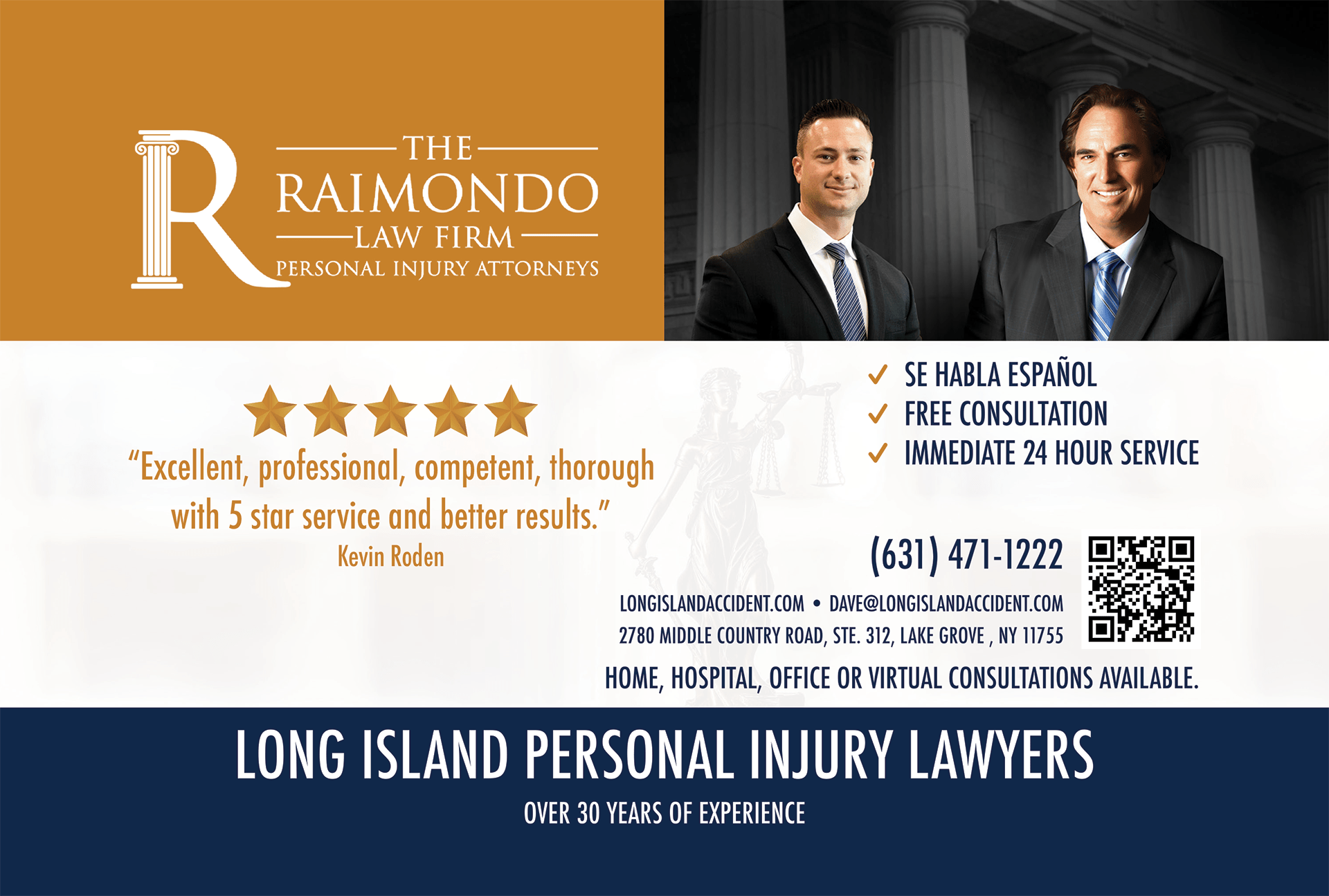 Personal Injury Lawyers | The Raimondo Law Firm | Long Island, NY